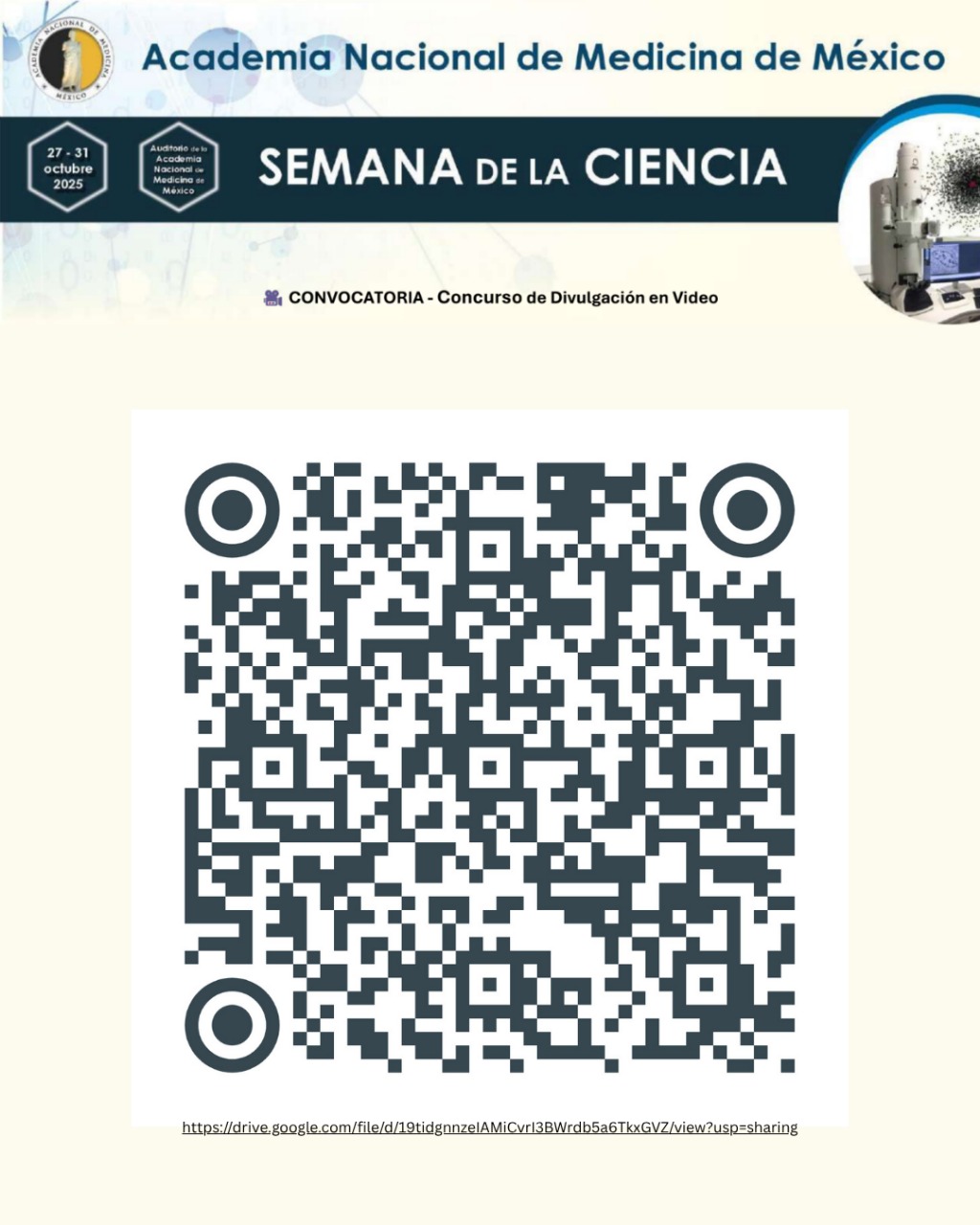 ANMM | Concurso de Divulgación en Video y Difusion
